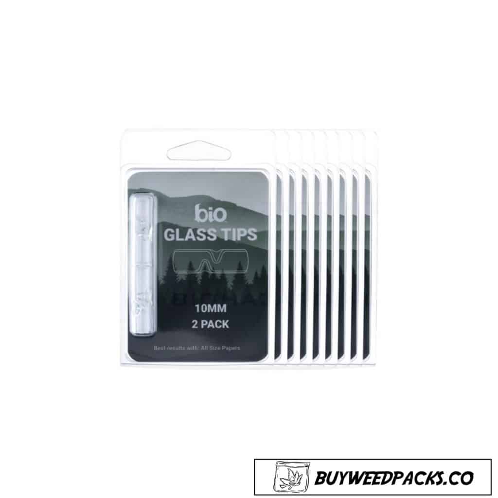 BIO US Glass Tips - 10mm/2 pokes | Buy Weed Packs