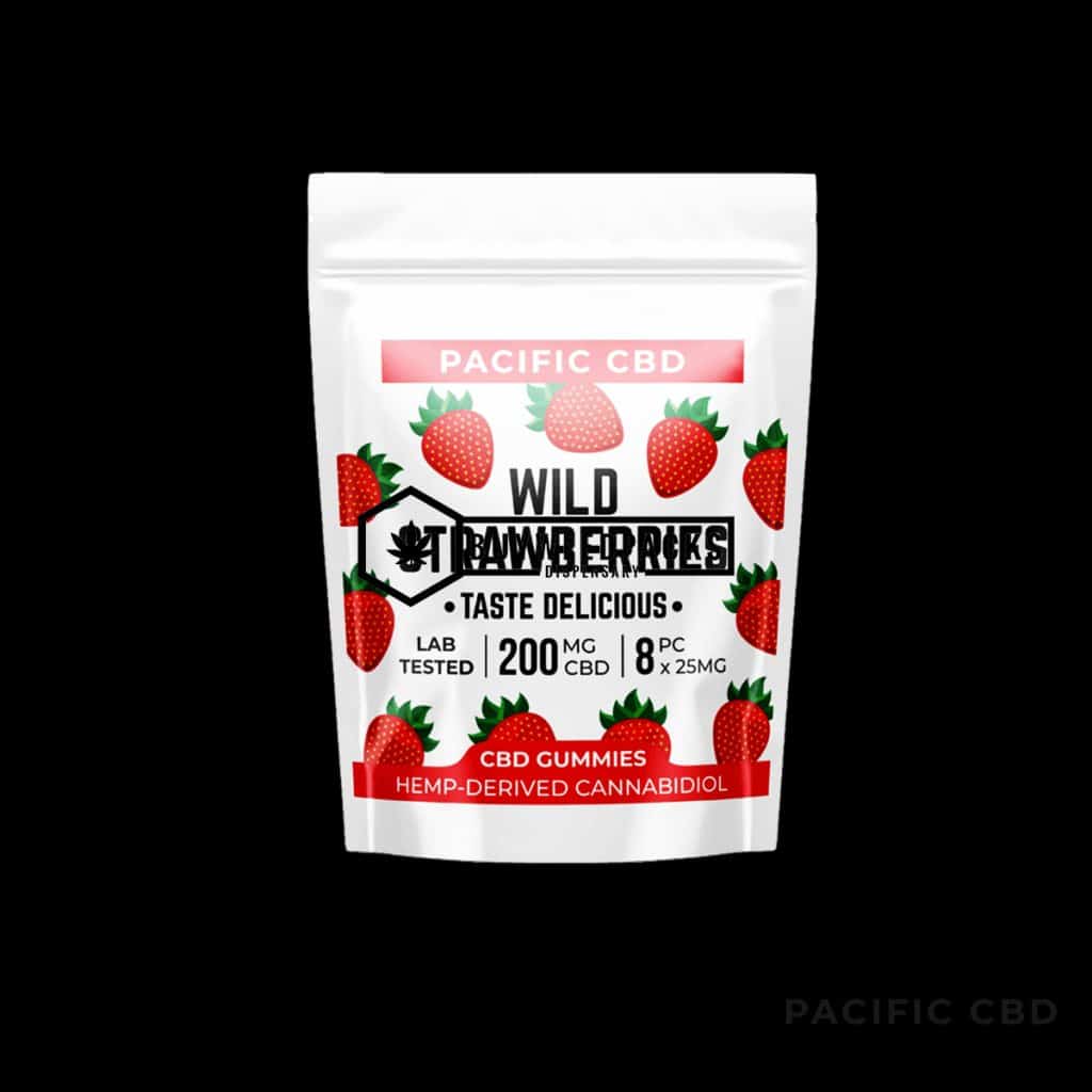 Wild Strawberry Gummies CBD - Edibles Online - Buyweedpacks
