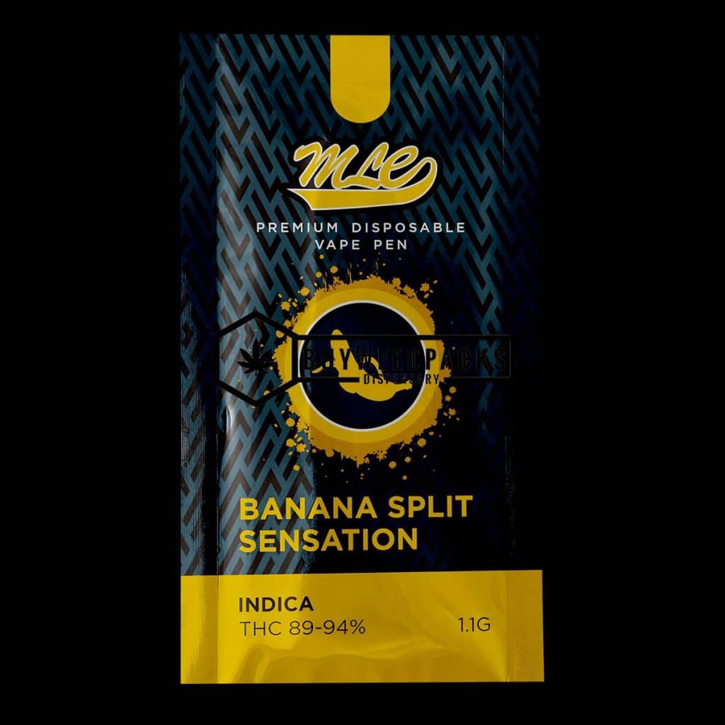 Banana Split Sensation - THC Vapes | Major League Extractions
