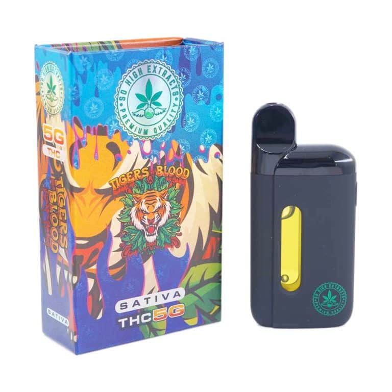 So High Extracts Premium Vape 5ML THC – Tiger Blood (Sativa) | Buy THC ...
