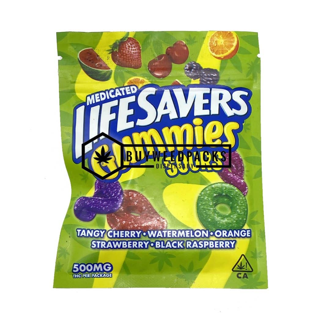 Medicated LifeSavers Gummies - 500mg THC - Online Dispensary Canada ...