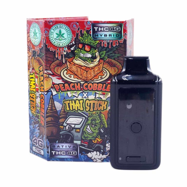 So High Extracts Dual Chamber Pen – Peach Cobbler + Thai Stick (4 Grams ...